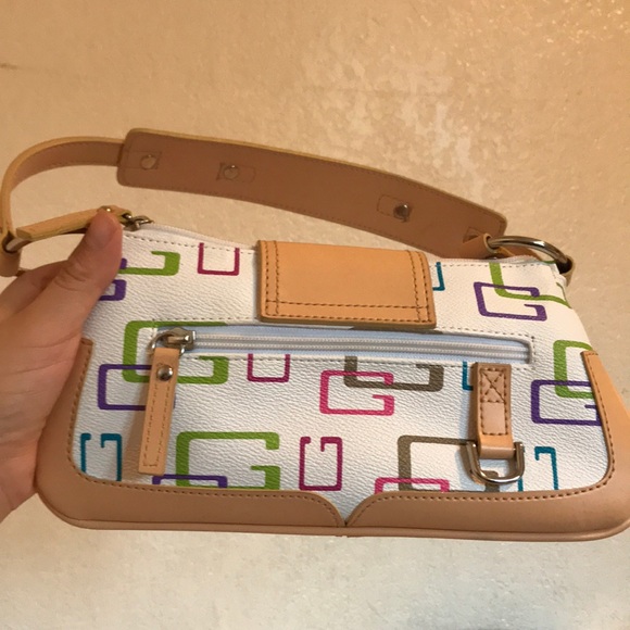 Guess | Bags | Guess Purse Neon Logo | Poshmark